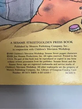 Sesame Street | Toys | Vintage Sesame Street 99 Golden Sturdy Shape ...